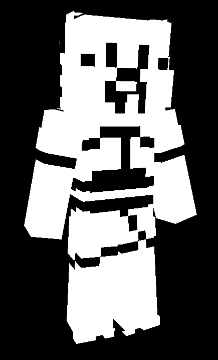 Undertale - Lesser Dog Minecraft Skin