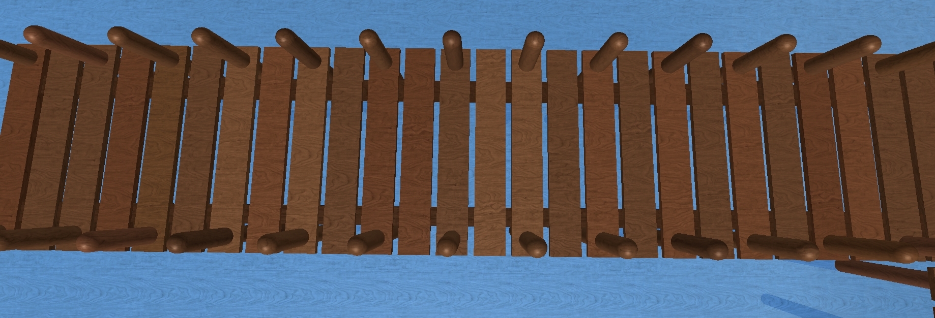 [ROBLOX] Made some wooden roads/bridges : roblox