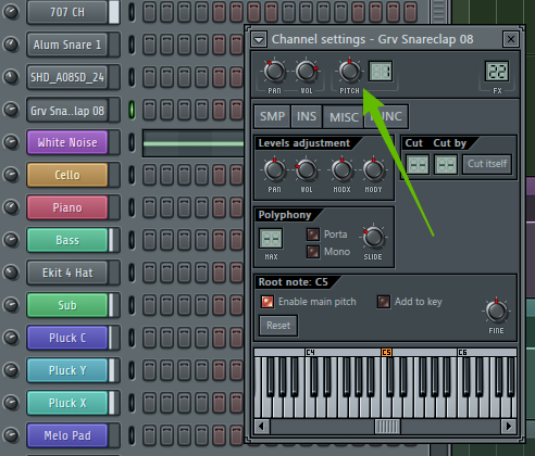 Question about FL Studio pitch envelopes : r/edmproduction