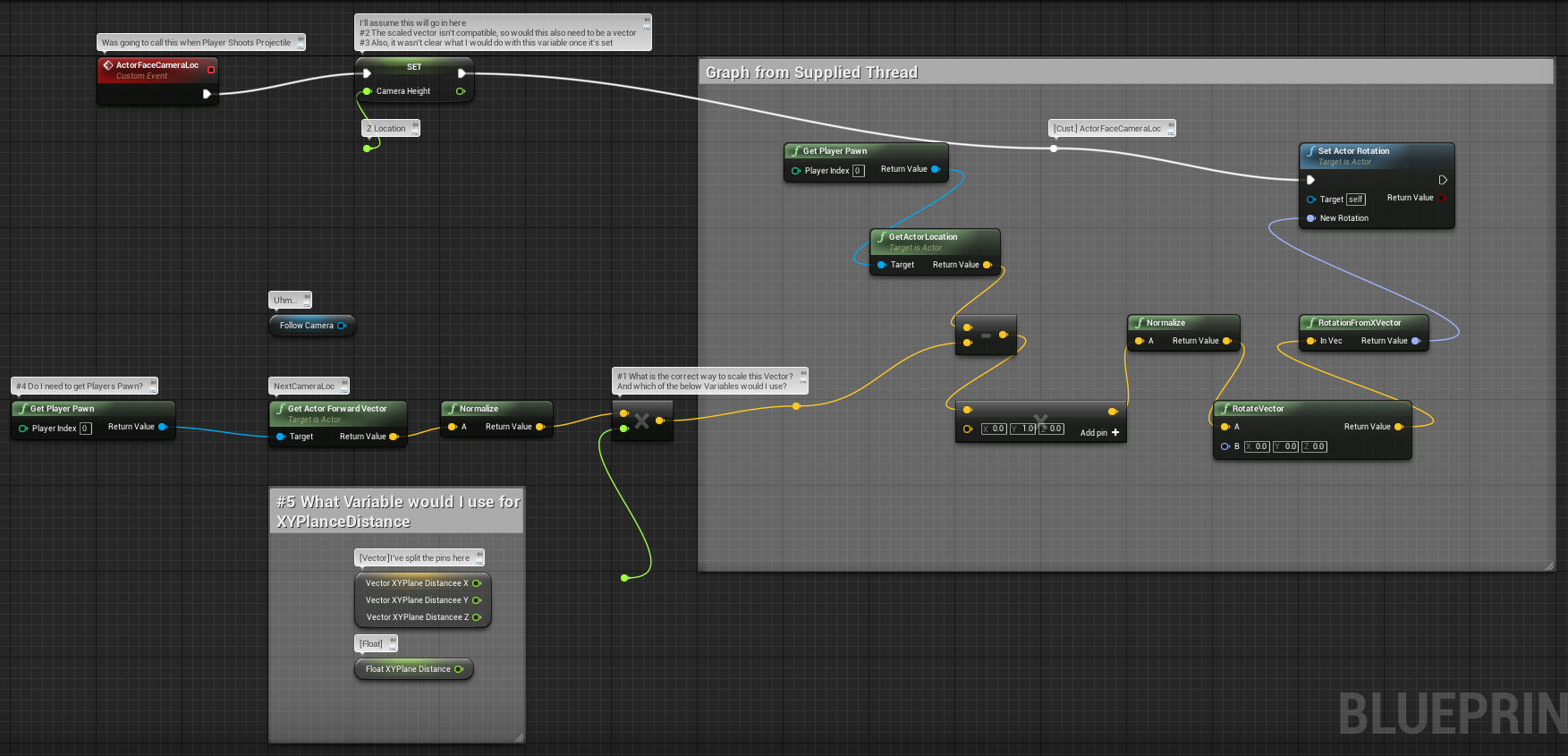 [Third Person] Pawn face camera location? - Blueprint - Epic Developer Community Forums