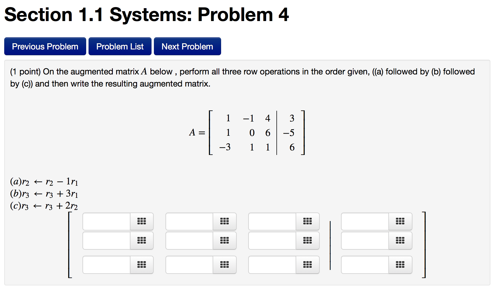Solved Section 1 1 Systems Problem 4 Previous Problem