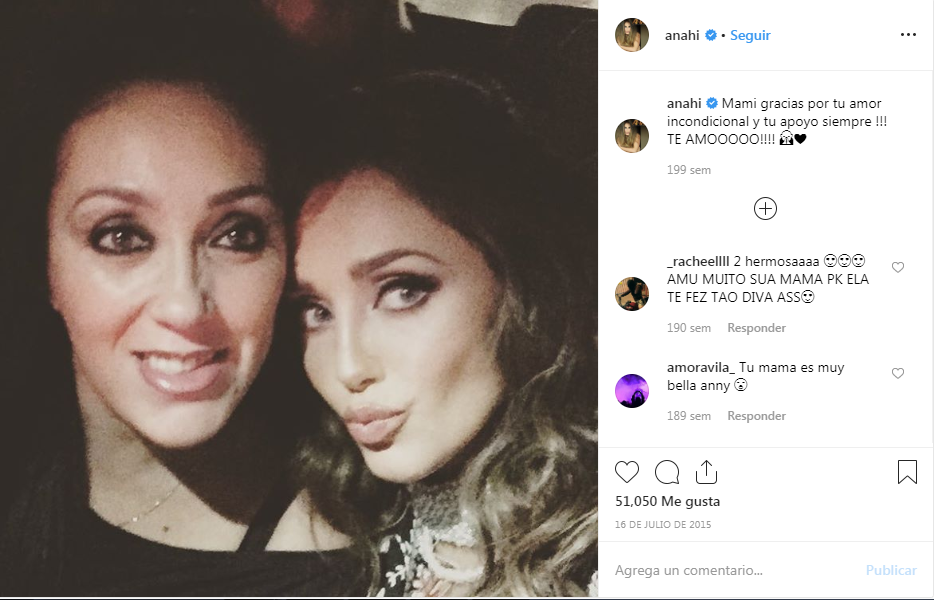 La mamá de Anahí sorprende con su belleza y juventud - Chapin TV