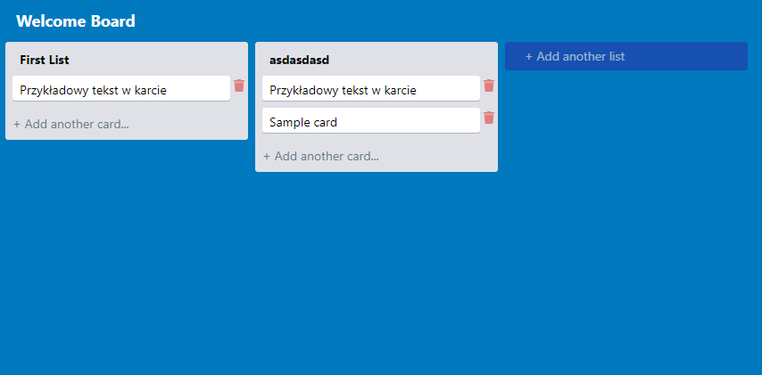 GitHub - maciejbandyk/ToDoList-Trello: Trello clone in vanilla js