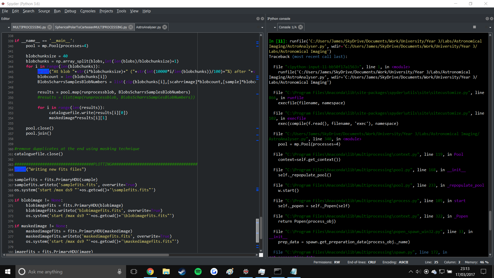Attribute Error When Creating Pool Using Python Multiprocessing Stack Overflow
