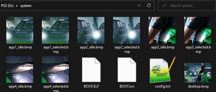 PS2 - Matrix Infinity Modbo "transparent" system theme | PSX-Place