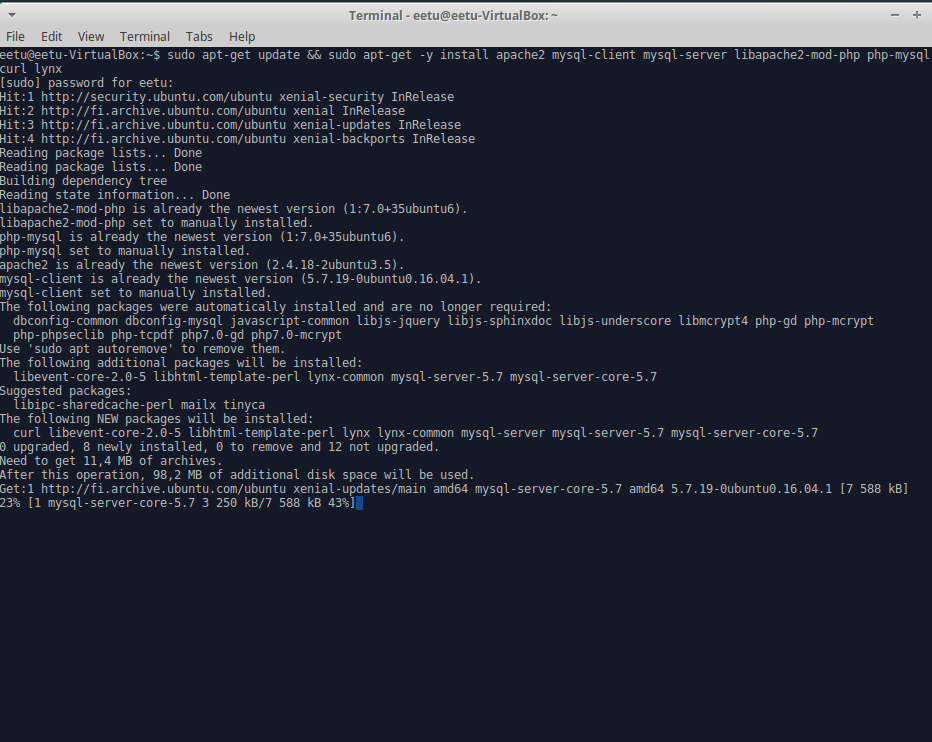 Linux palvelimet – h5 – Haaga-Helia | Eetu Pihamäki | 1602670