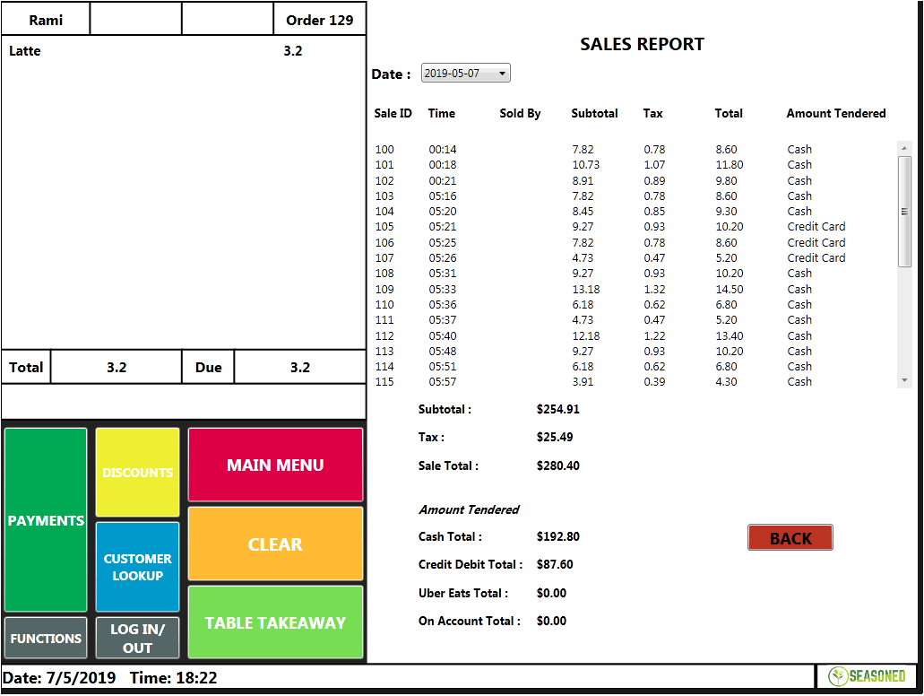 GitHub - NadeemAmod2/CafePOS: Point of Sale system for a cafe, with C# WPF