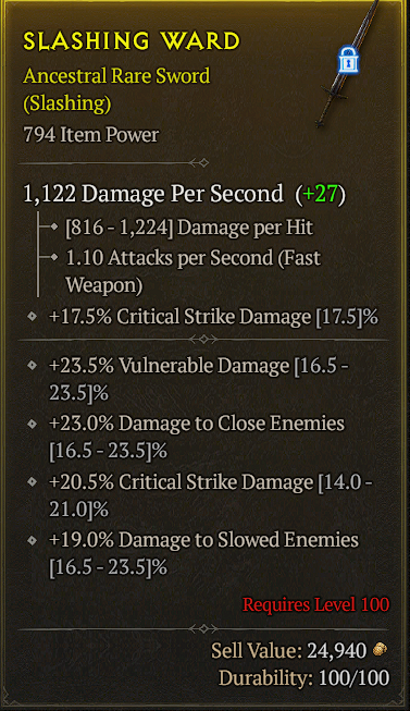 #1 Stat Stick 1h Sword (almost Perfect Rolls 3/4) - Topic - d2jsp