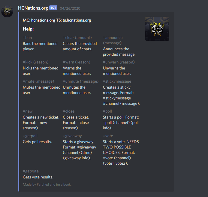 Discord Bot Development | Very Affordable | Python | BuiltByBit (MC-Market)