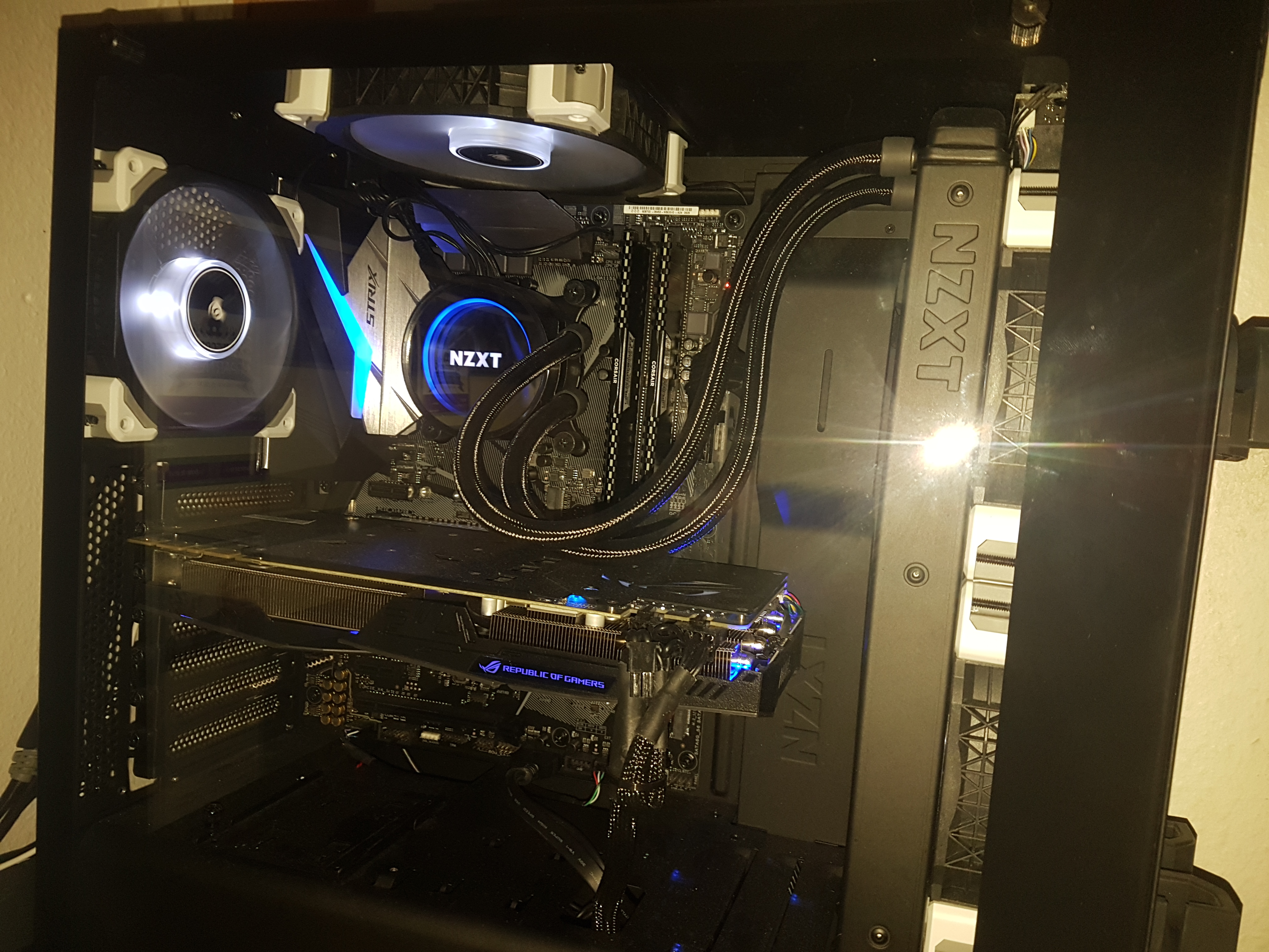 How do I mount the Kraken x62 fans to my case? : r/NZXT