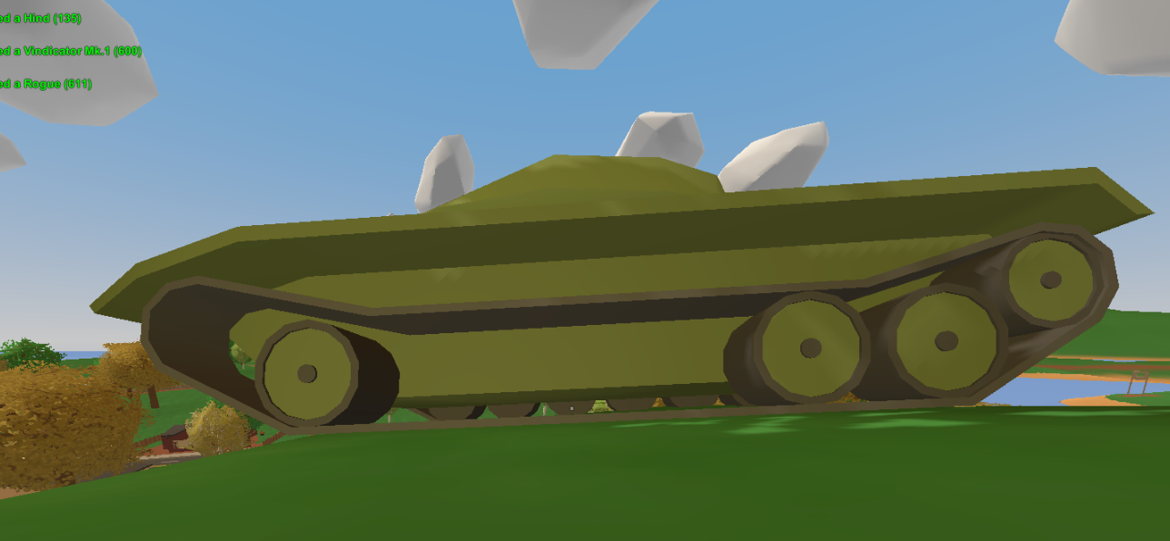 The Orca and the Hind are without the wheels after the update, this ...