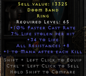 Cast Ring - Topic - d2jsp