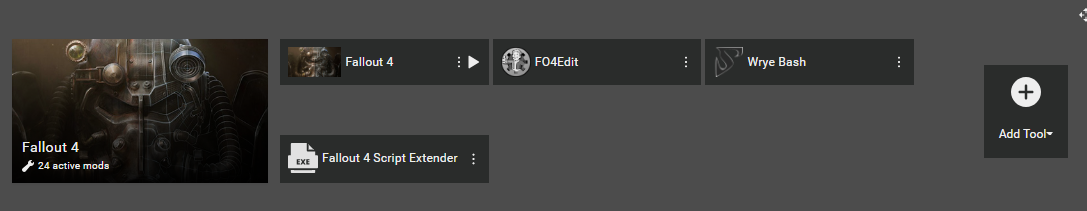 If a mod requires F4SE do i need to open through vortex or through SE ...