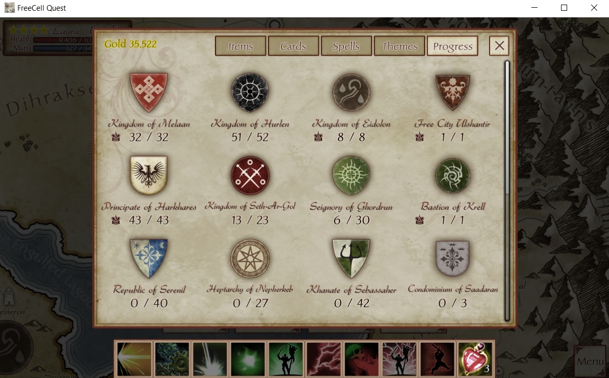 Kingdom of Hurlen Last Level Missing? :: FreeCell Quest General Discussions