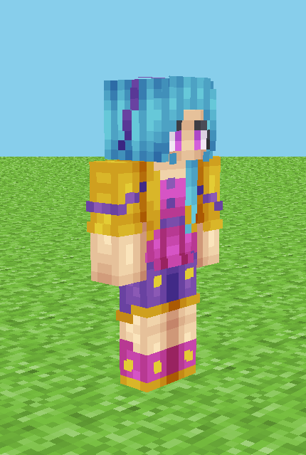 Sugar Rush Minecraft Skin
