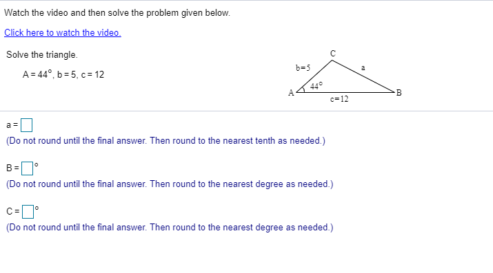 Solved Watch the video and then solve the problem given | Chegg.com