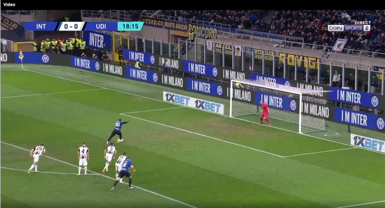 Inter 1-0 Udinese - Romelu Lukaku penalty 20' : r/soccer