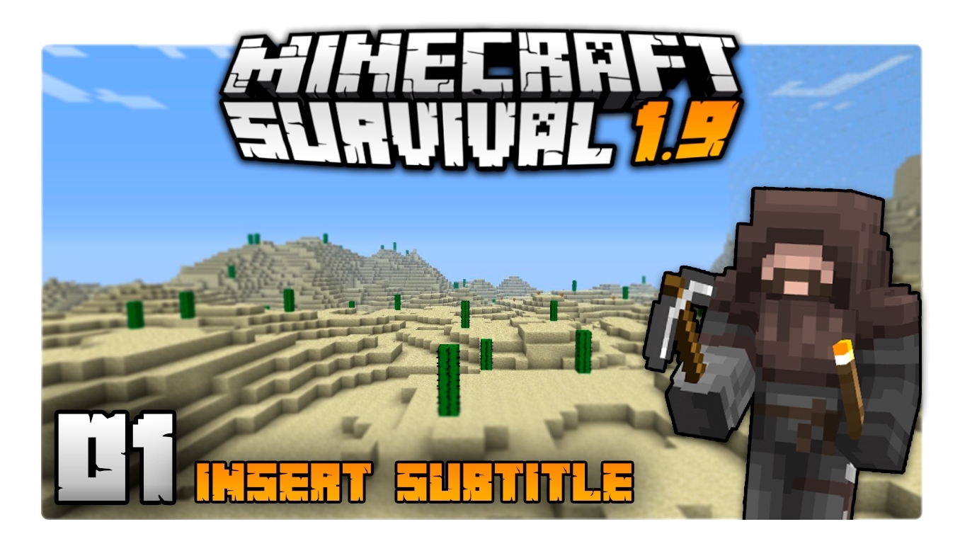 Minecraft Thumbnail Template [Feedback?] | Hypixel Forums