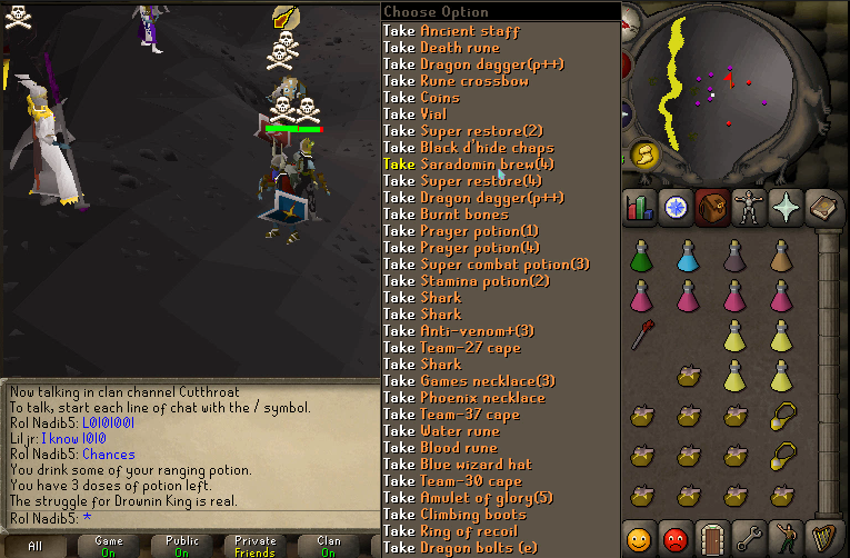 #Cutthroat - Weekend in Wonderland - Clan Wars - The Runescape Pure And ...