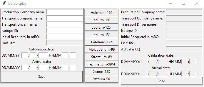 GitHub - CuneytTake/Project-Isotope-WIP: application written in Python ...