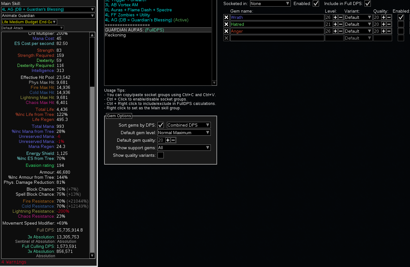 RAQ - Guardian Summon Elemental Relic aura scaling : r/pathofexile