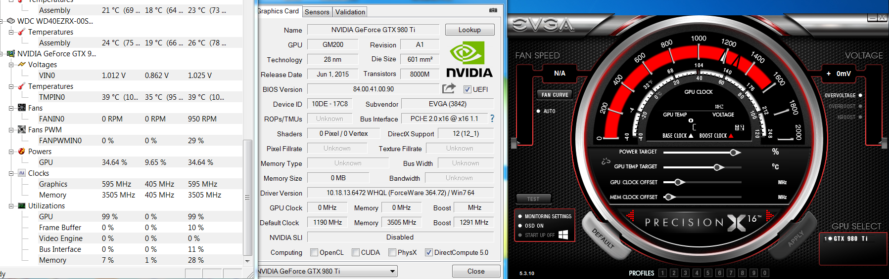 Why is my 980ti classy blanking out & showing 0 for clock / memory? : r/overclocking