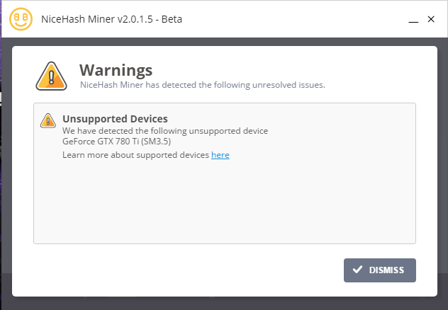 anyone tell me why i cant use my gpu ? : r/NiceHash