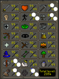 2054 Total Level - Maxed Combat Main For sale | Sell & Trade Game Items ...
