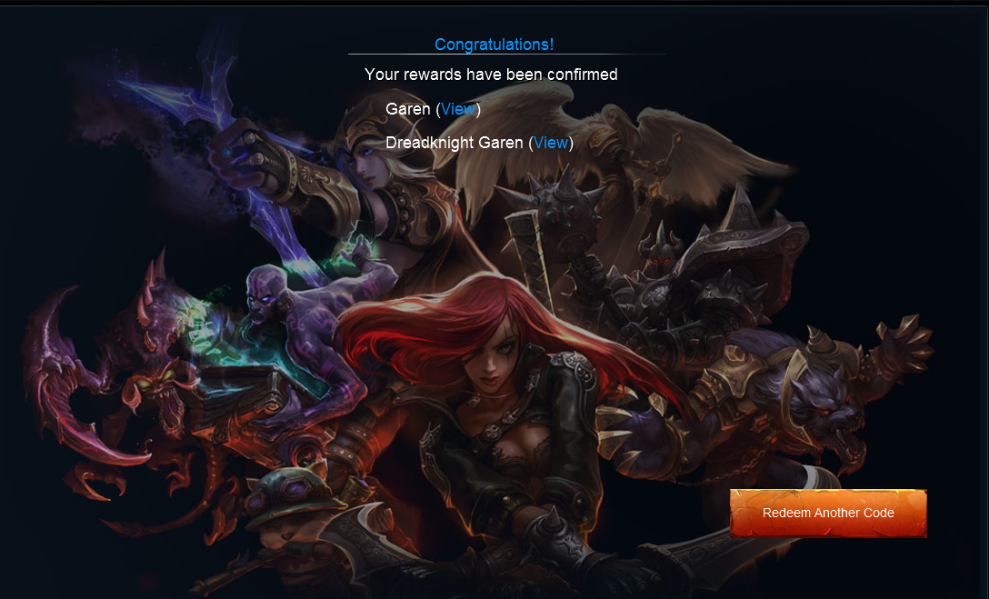 Free Dreadknight Garen skin :: League of Legends (LoL) Forum on MOBAFire