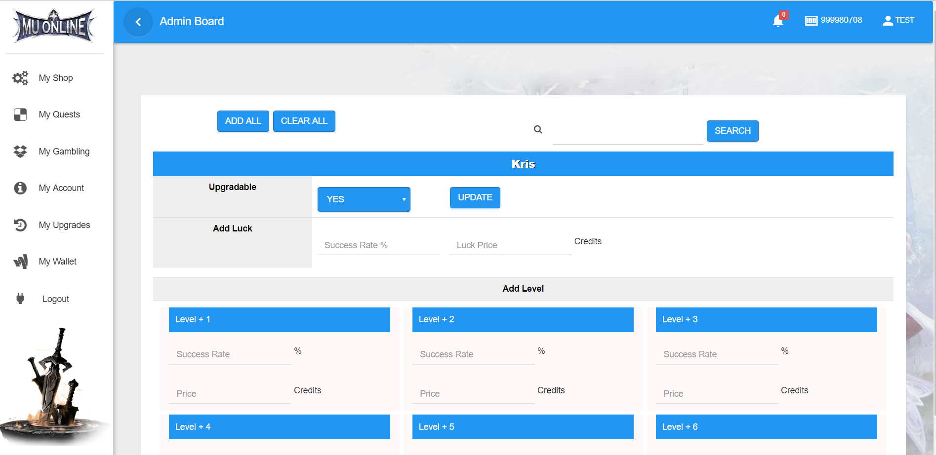 GitHub - r00tmebaby/MuOnline_Item_Upgrade_WorkShop: The system is ...