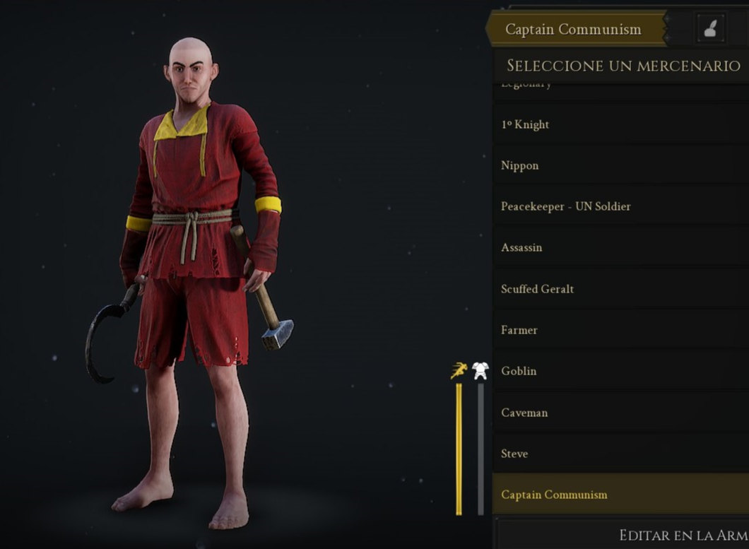Peacekeeper, A soldier of the medieval United Nations : r/MordhauFashion
