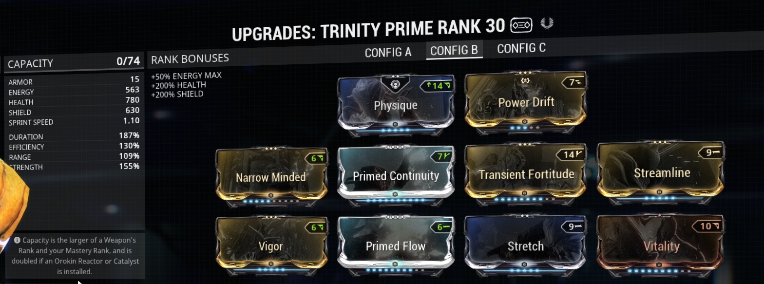 Cetus arsenal displaying incorrect ability stats - Mission Specific - Warframe Forums