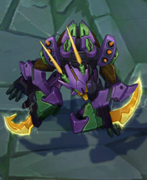 Oh wow, i wonder what those colors for this League of Legends Mecha ...