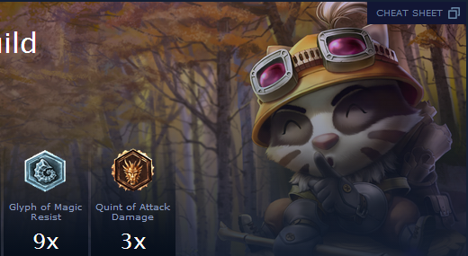 Cheat Sheet Help (please) :: League of Legends (LoL) Forum on MOBAFire