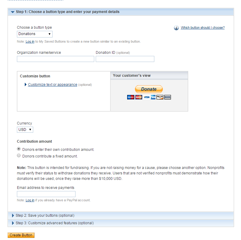 Donation Button | SpigotMC - High Performance Minecraft Software