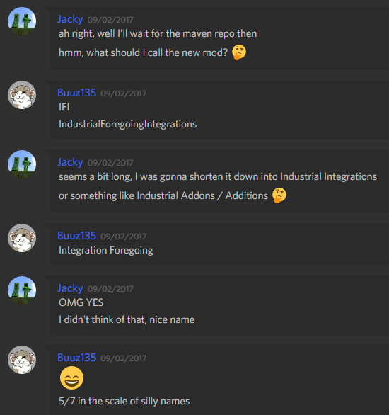 New mod: Integration Foregoing - The "official" addon mod for ...