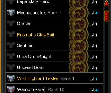 [SOLD] 2009 AQW account with a lot of rares (evolved legion vampire set ...