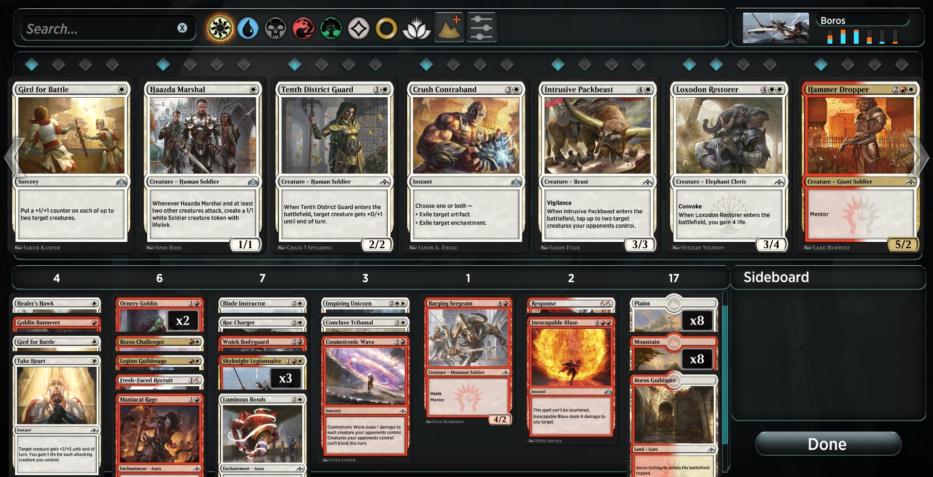 Deck help for this Boros draft? : r/MagicArena