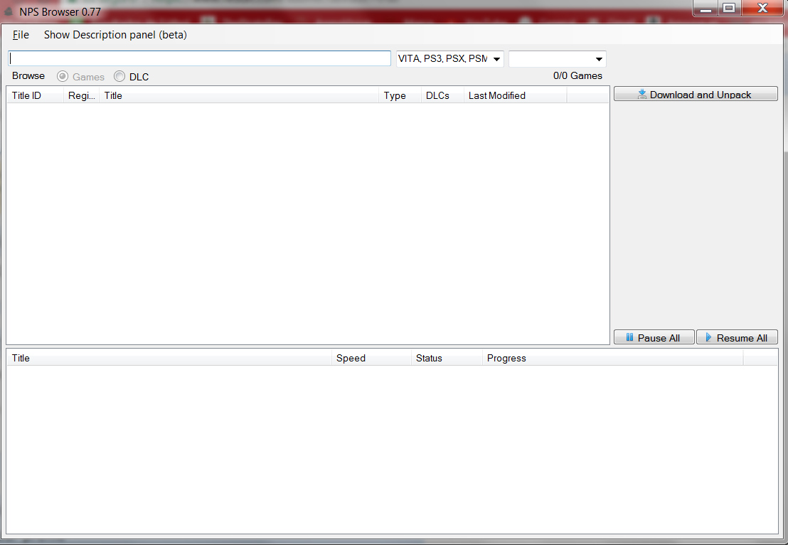 Nps Browser