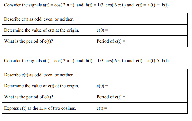 Solved Signals and Systems? Neatness & answer will be | Chegg.com