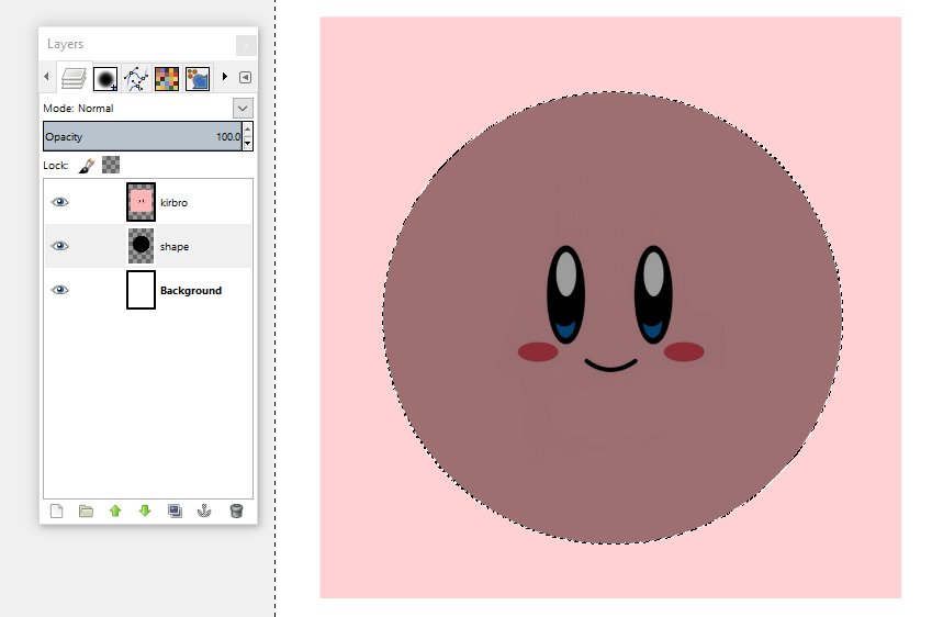 How do I stretch an image over a shape ? : r/GIMP