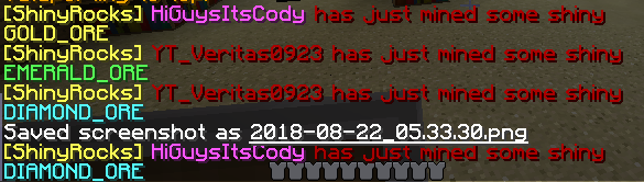 ShinyRocks | SpigotMC - High Performance Minecraft Community