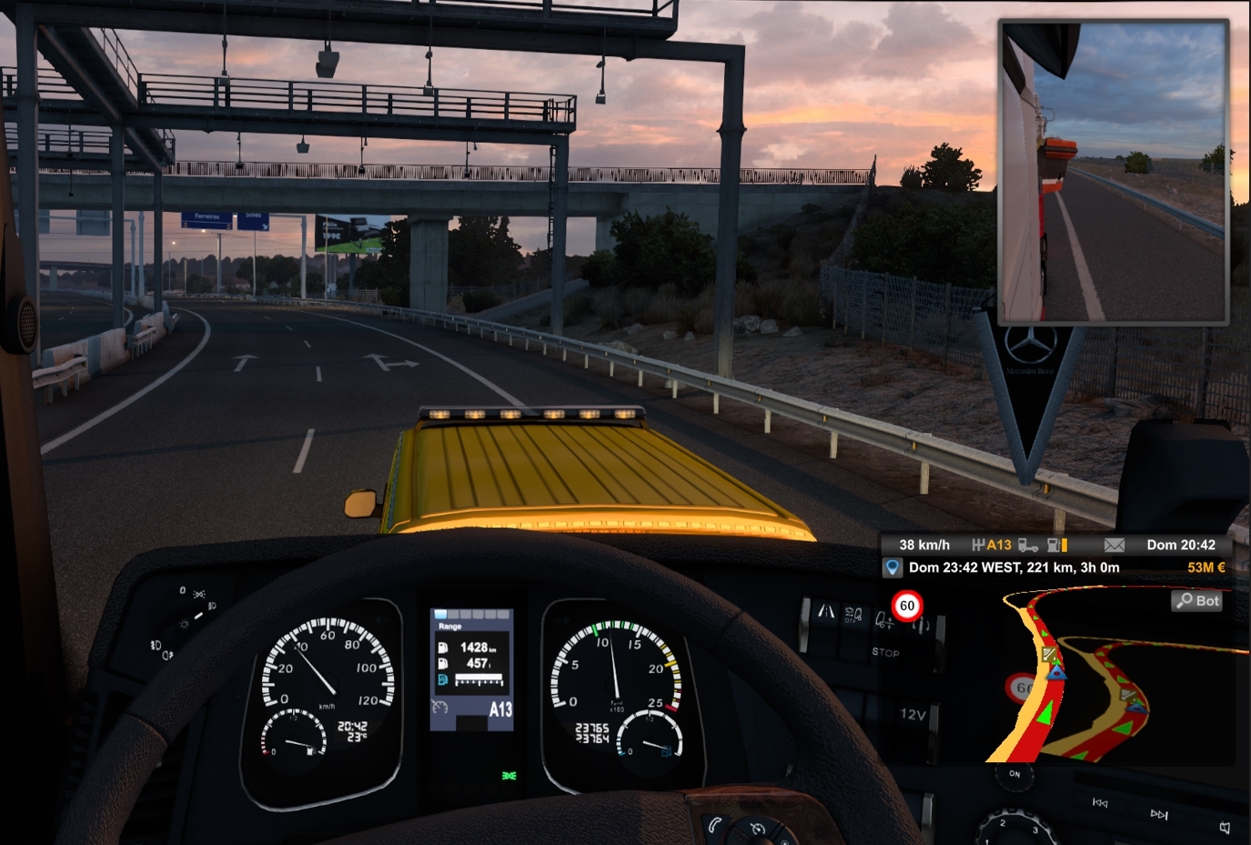 [Special transport] Escort car wrong speed limit - SCS Software