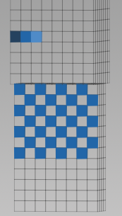 how to do plaid checkerboard thing