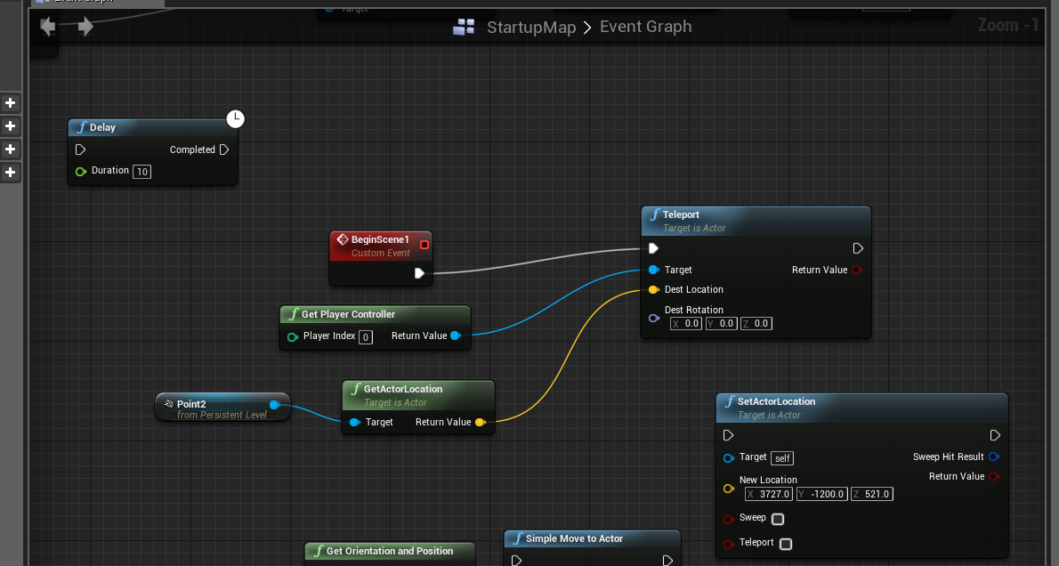 Help Need Help Teleporting To Fixed Point In Vr Runrealengine