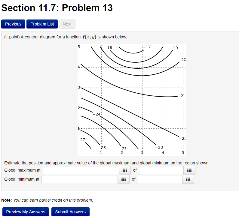 Solved Section 11.7; Problem 13 Previous Problem List Next | Chegg.com