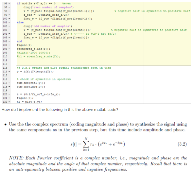 Matlab Synthesize the sound piano f0 130.5 | Chegg.com