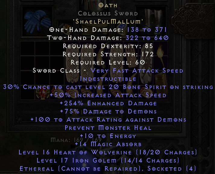 Eth Oath Cs Pair Ft - Topic - d2jsp