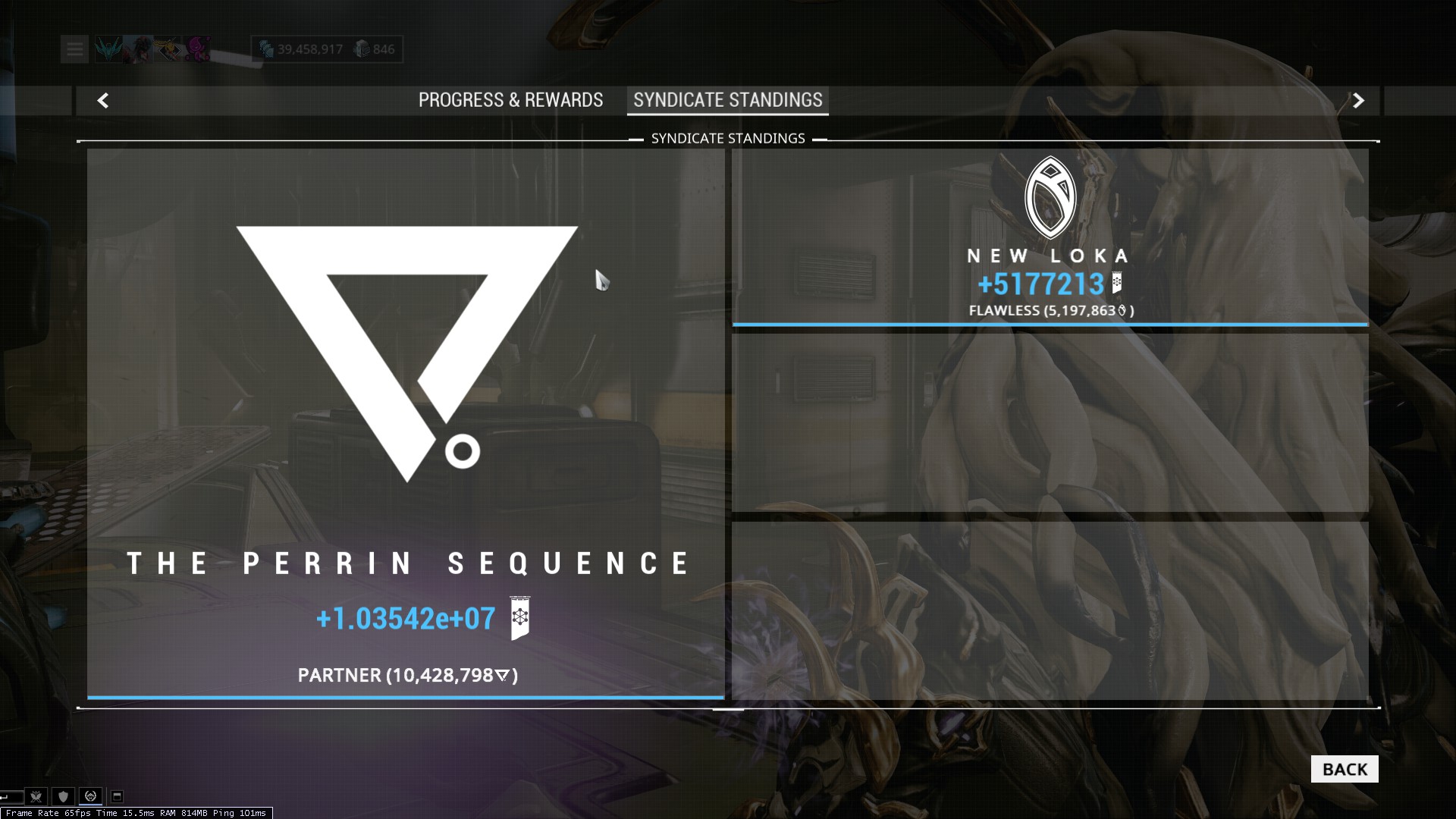 Why does it show wrong standing in end-of-mission screen? : r/Warframe