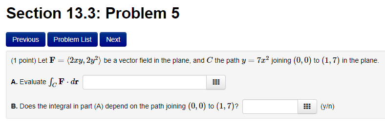 Solved Section 133 Problem5 Previous Problem List Next 1 